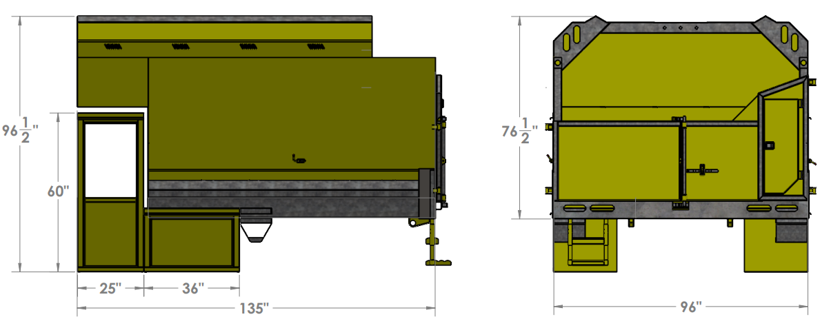 Chipper Body - Monroe Custom Utility Bodies